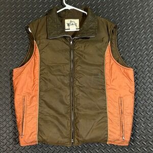 Woolrich | Jackets & Coats | Vintage Woolrich Down Puffer Vest Brown ...